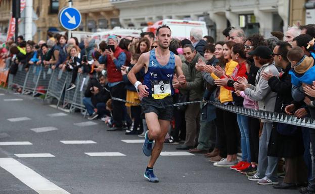 Iván Fernández, tercero en la Behobia-San Sebastián | El Correo